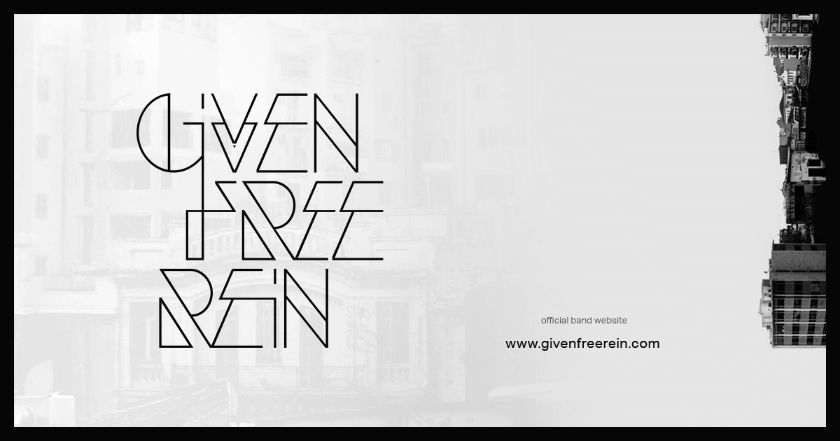 Given Free Rein - official band website